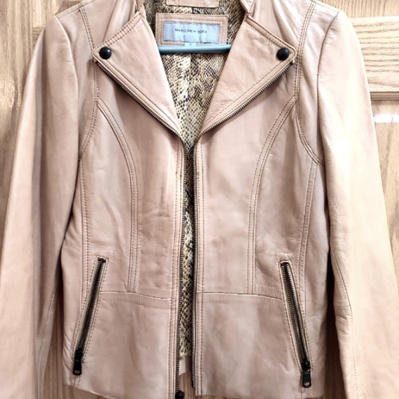 Marc New York | Jackets & Coats | Andrew Marc New York Leather Moto ...